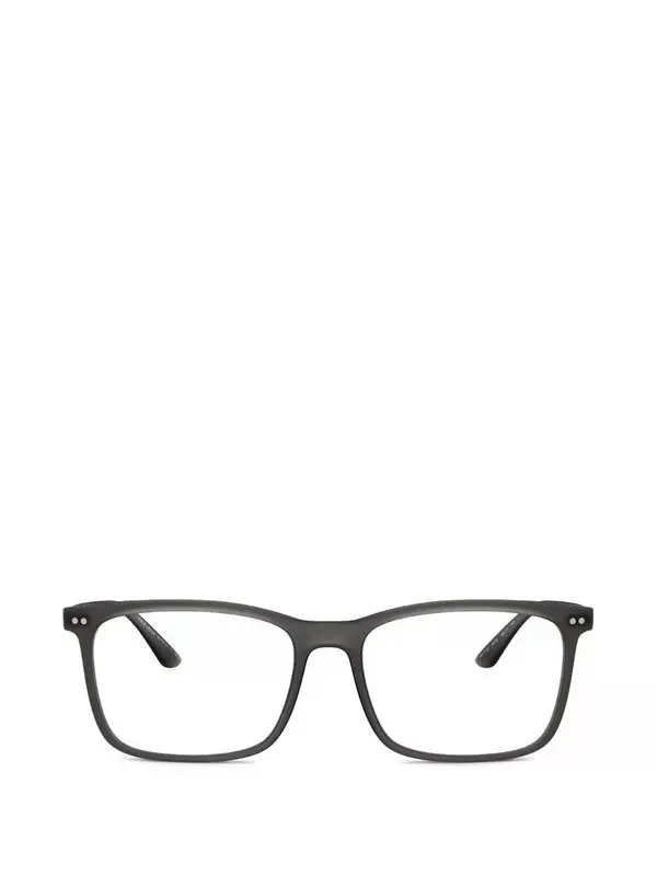 Giorgio Armani Square Frame Eyeglasses - Grey