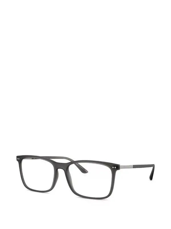 Giorgio Armani Square Frame Eyeglasses - Grey