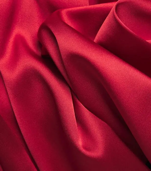 GILDA & PEARL Silk Muse Robe - Red