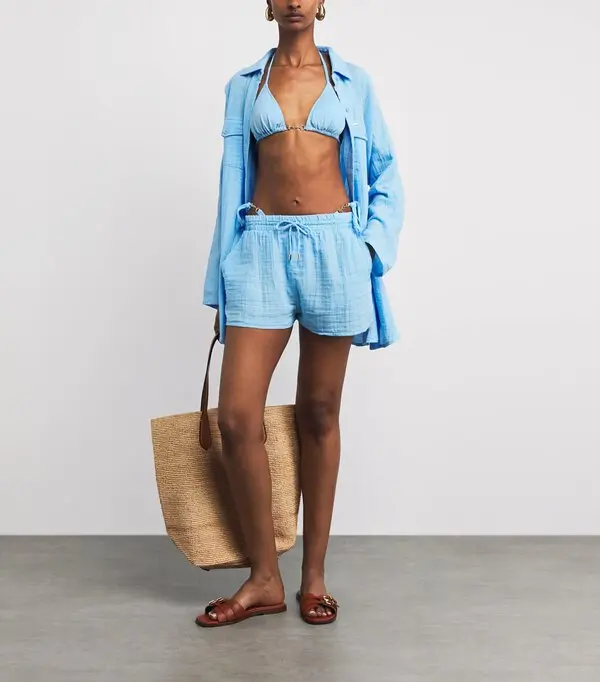 Melissa Odabash Menorca Bikini Bottoms - Blue