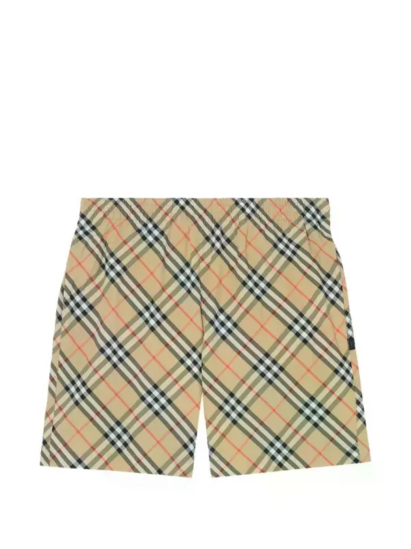 Burberry Check Swim Shorts