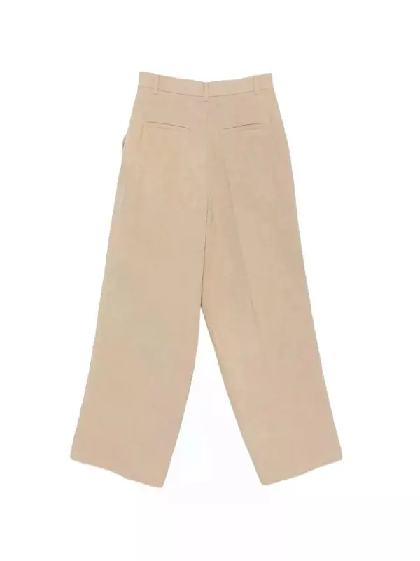 N°21 Pleated Wide-leg Trousers