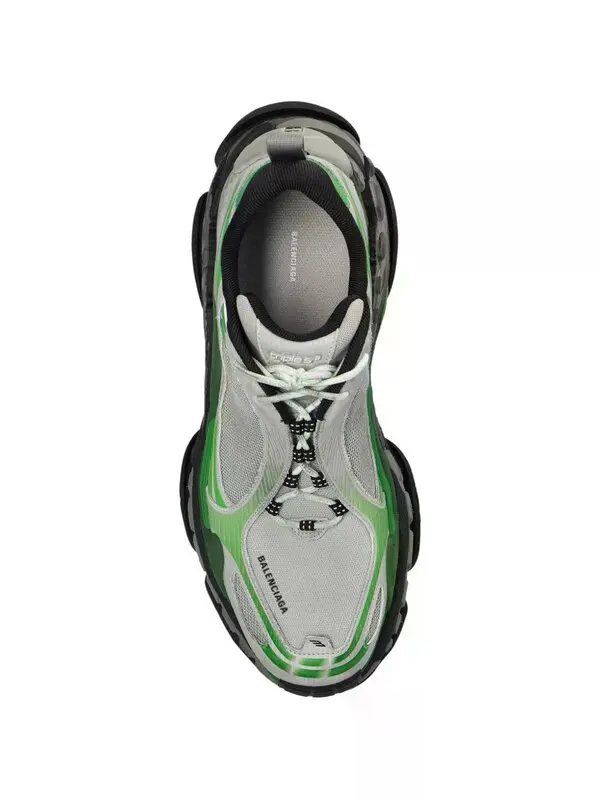 Balenciaga Triple S 2 Panelled Sneakers - Grey