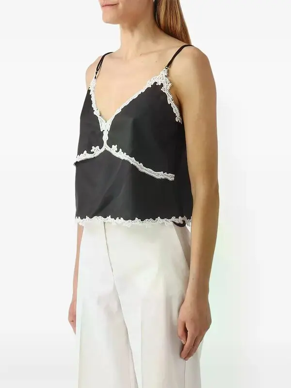 Pinko Lace-trimmed Camisole Top