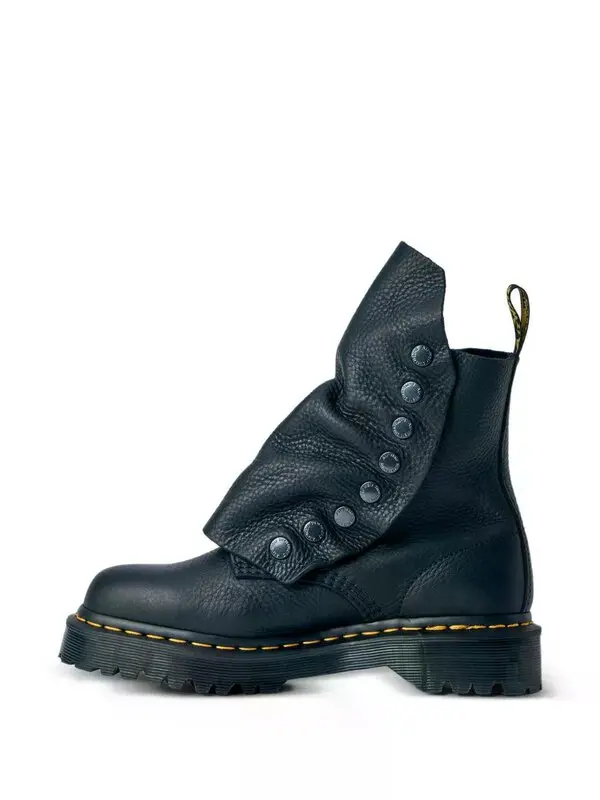 LIMI FEU X Dr. Martens Buttoned-flap Combat Boots