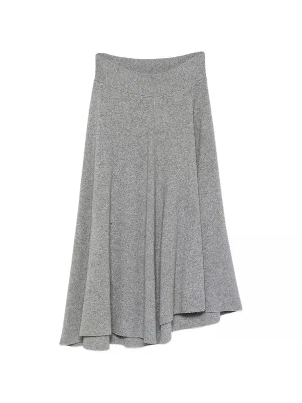 Barbara Bui Elasticated Waistband Skirt - Grey