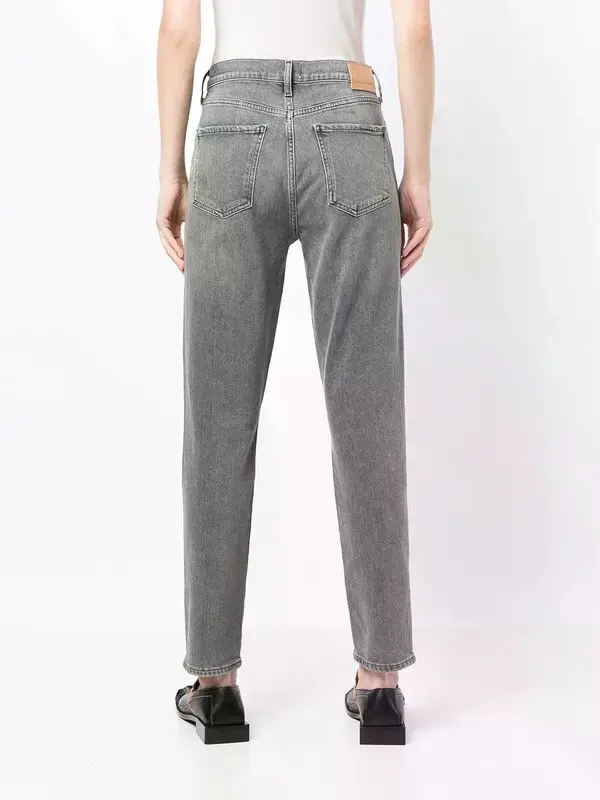 Citizens Of Humanity Olivia High-rise Slim Jeans In Silvermist