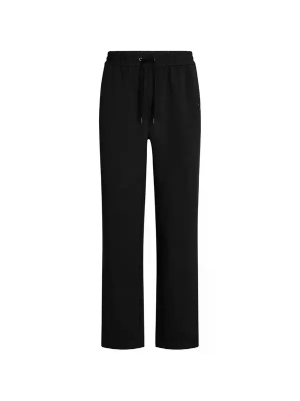 Karl Lagerfeld Logo-plaque Track Pants - Black