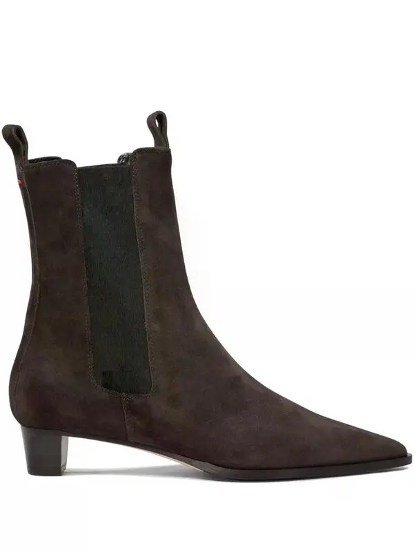 AeydĒ Kiki Suede Chelsea Boots - Brown