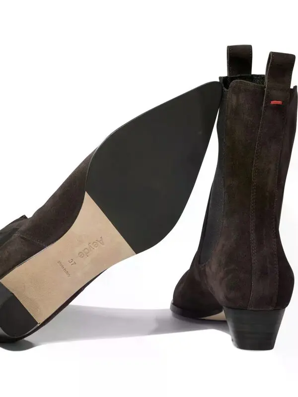 AeydĒ Kiki Suede Chelsea Boots - Brown