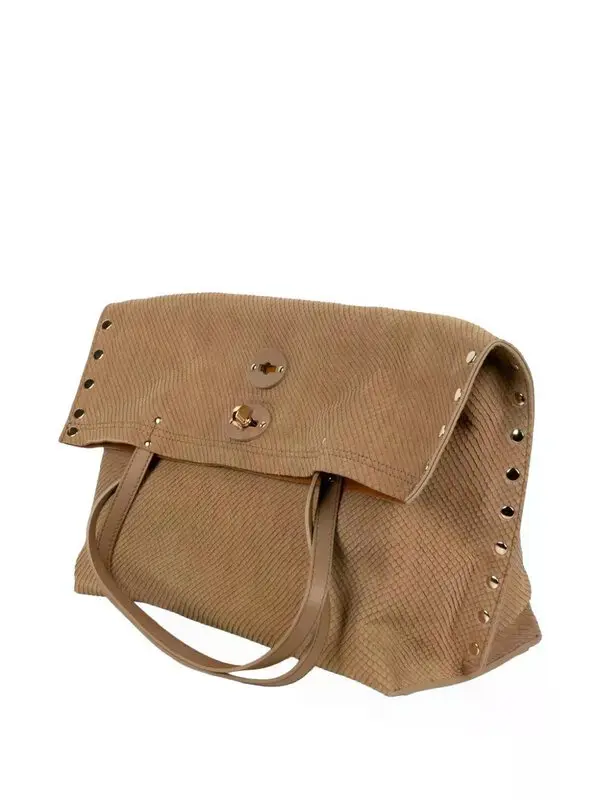 ZANELLATO Medium A'spasso Stud-embellished Tote Bag