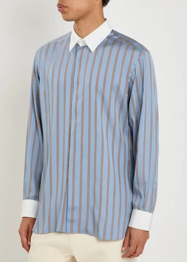 TOM FORD Striped Silk Shirt
