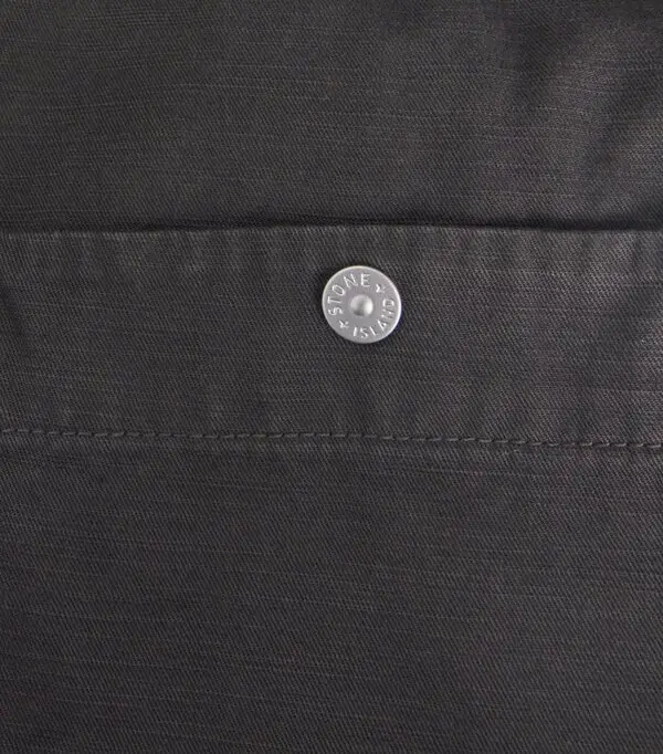 Stone Island Slub Cotton Cargo Trousers