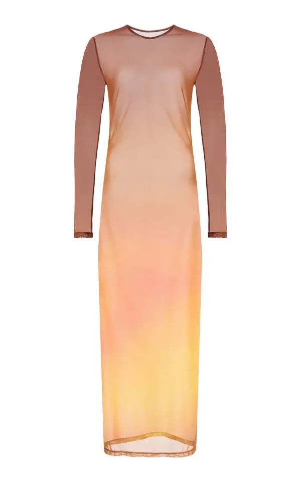 Ay Que Calor Solana Mesh Midi Dress - Multi