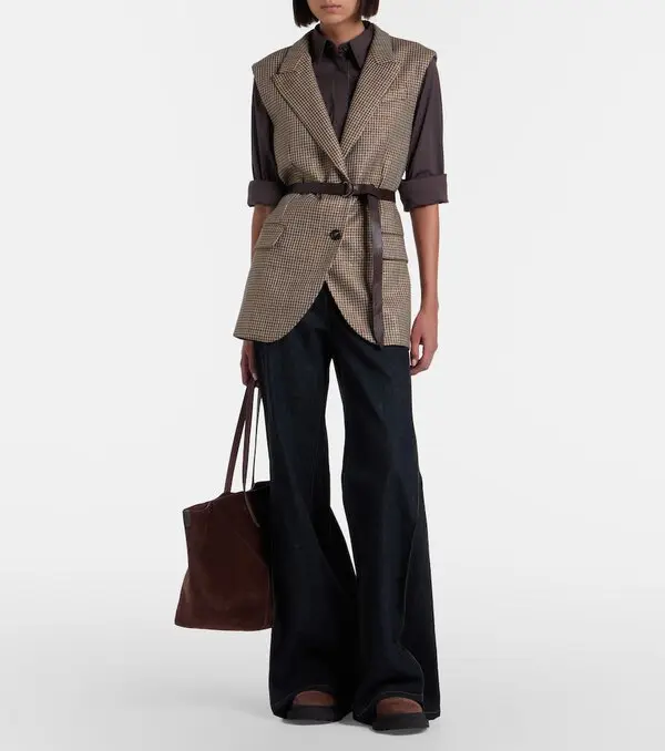 Brunello Cucinelli Monili Suede Chelsea Boots