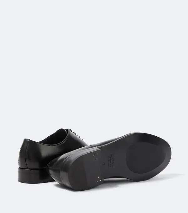 Canali Leather Oxford Shoes