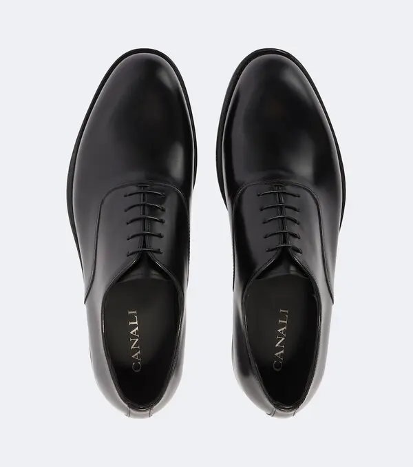 Canali Leather Oxford Shoes