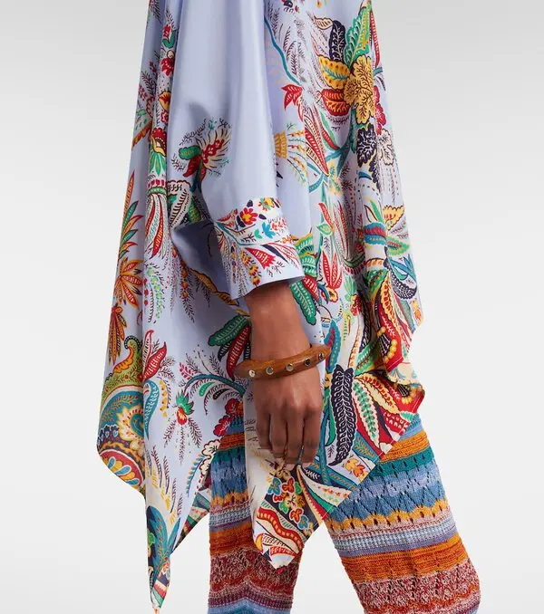 Etro Floral Silk Shirt