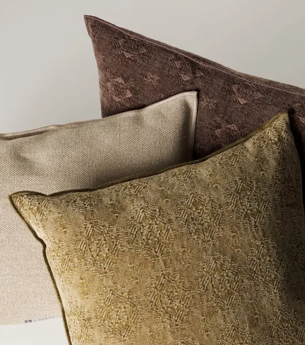 Maison De Vacances Cotton-blend Jacquard Cushion