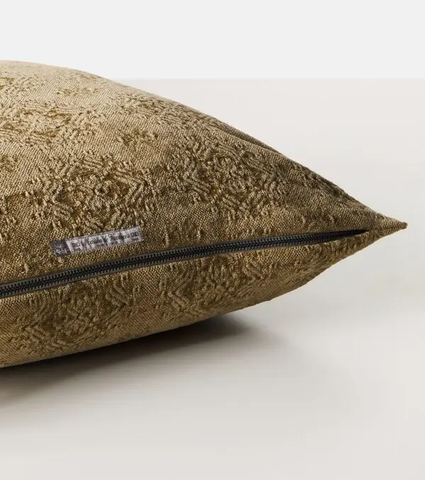 Maison De Vacances Cotton-blend Jacquard Cushion