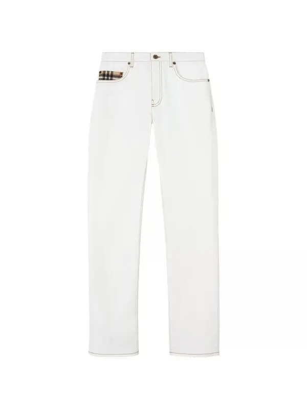 Burberry Mid-rise Straight Jeans
