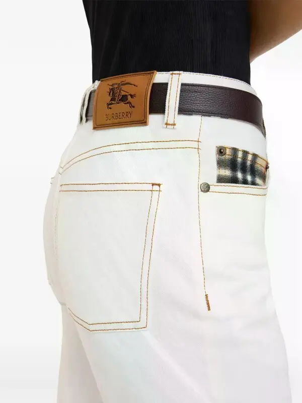 Burberry Mid-rise Straight Jeans