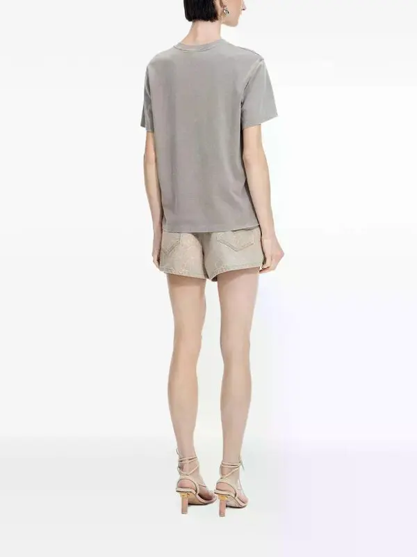 JNBY Floral-print Denim Shorts