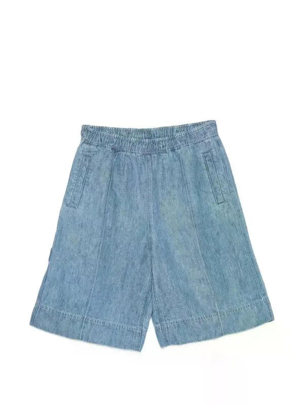 LESS Panelled Linen Shorts