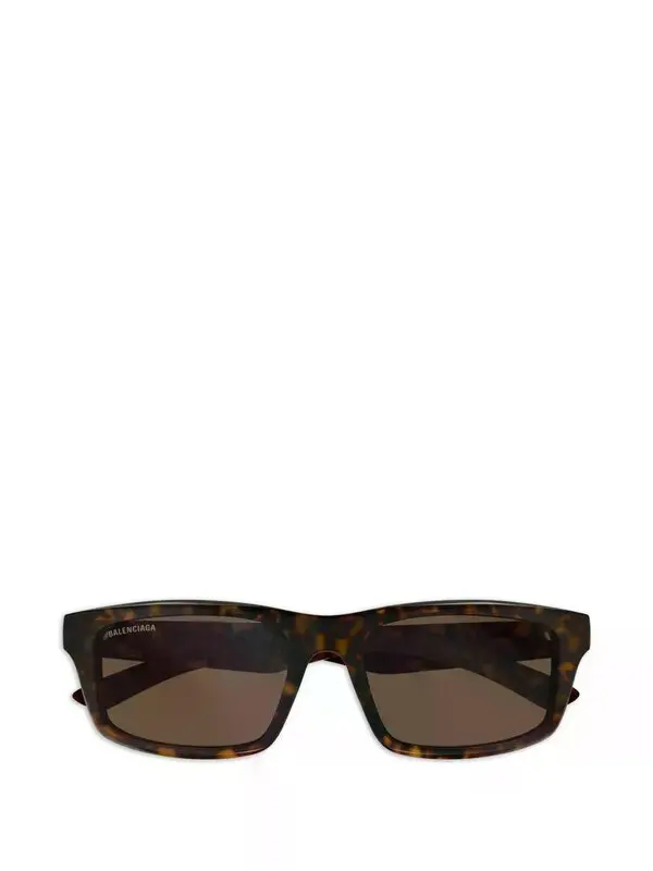 Balenciaga Square-frame Sunglasses - Brown