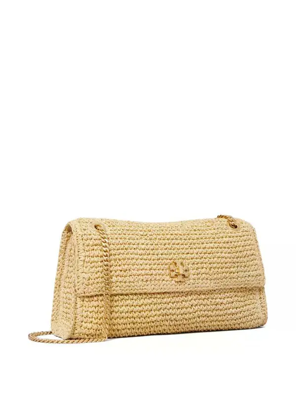 Tory Burch Mini Kira Turnlock Woven Shoulder Bag