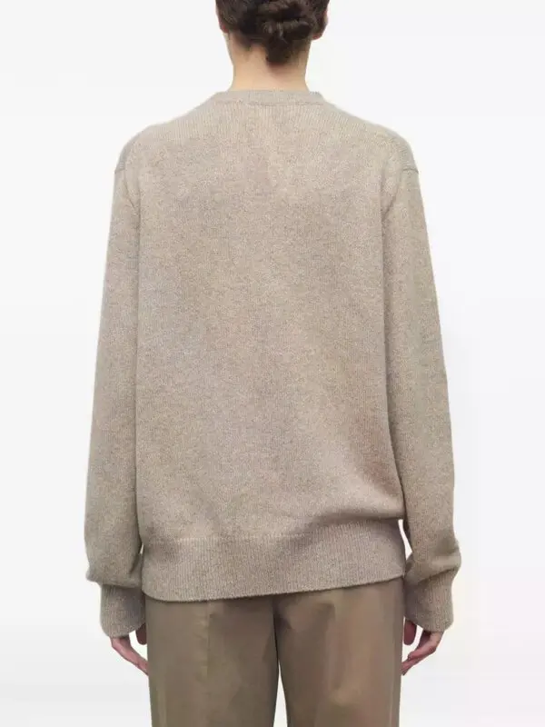 THE ROW Noval Long-sleeved Sweater - Neutrals