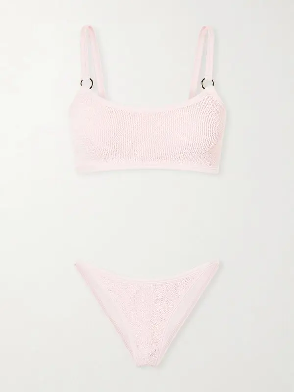 Hunza G Iris Original Crinkle™ Bikini Set - Pink