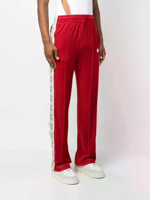 Casablanca Logo-patch Striped Track Pants