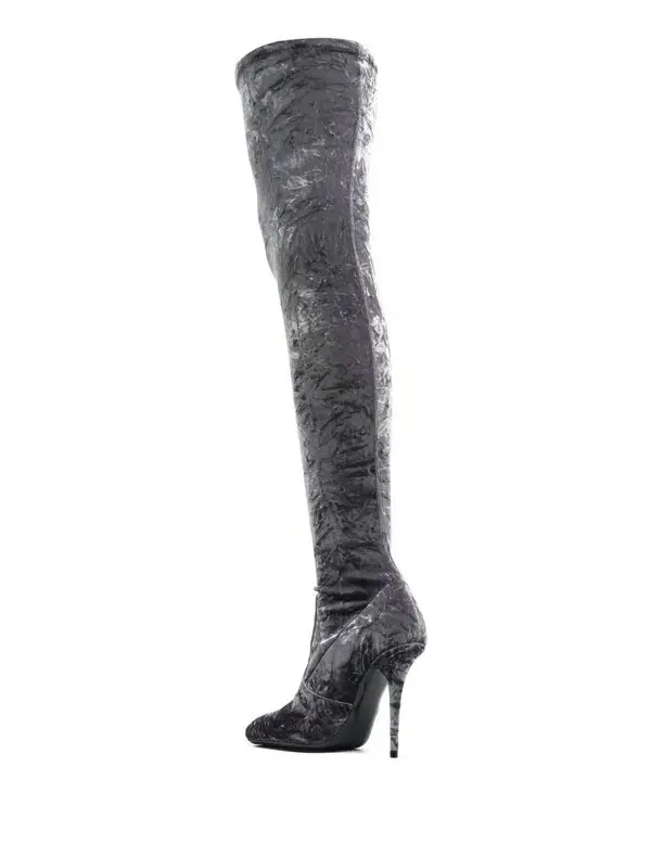 Saint Laurent Talia 110mm Thigh-high Boots