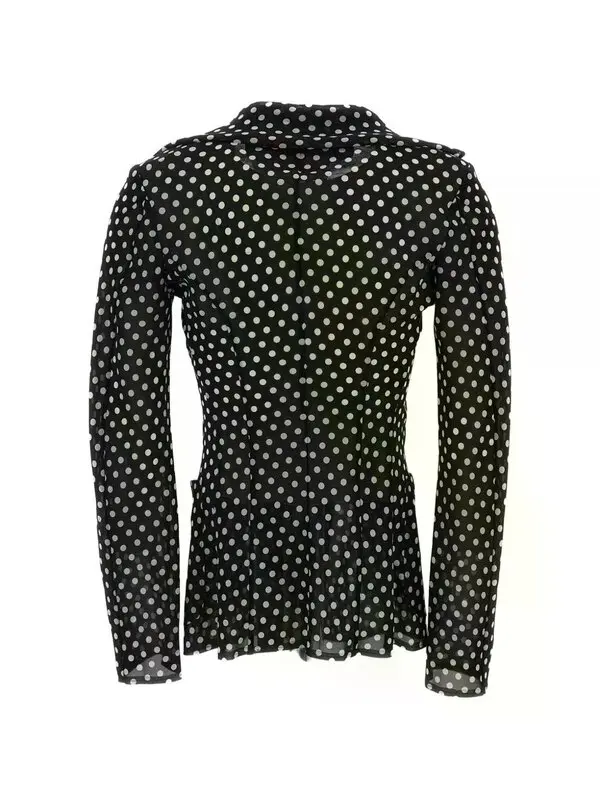 Junya Watanabe Polka-dot Sheer Shirt