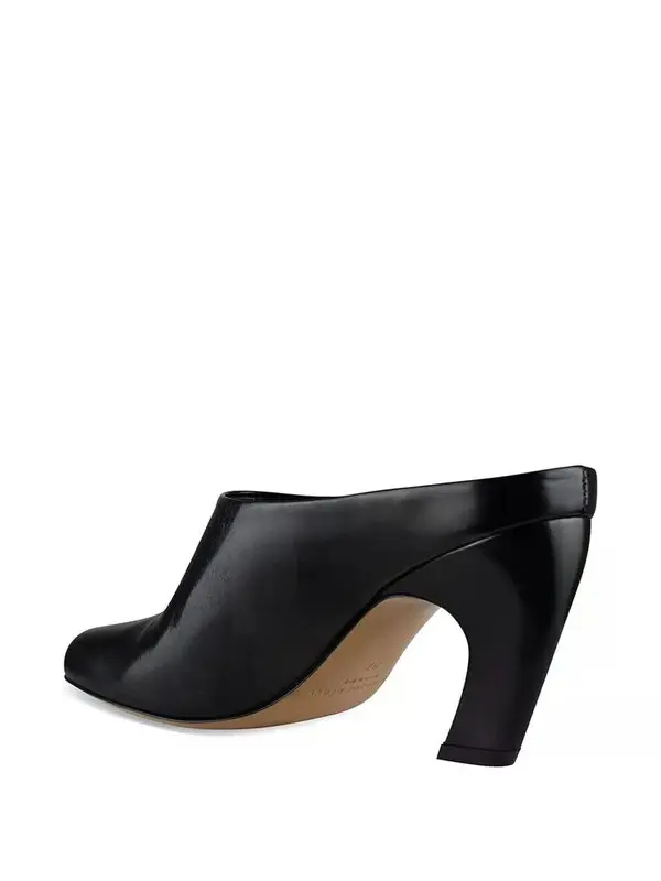 Le Monde Beryl Mica Mules - Black