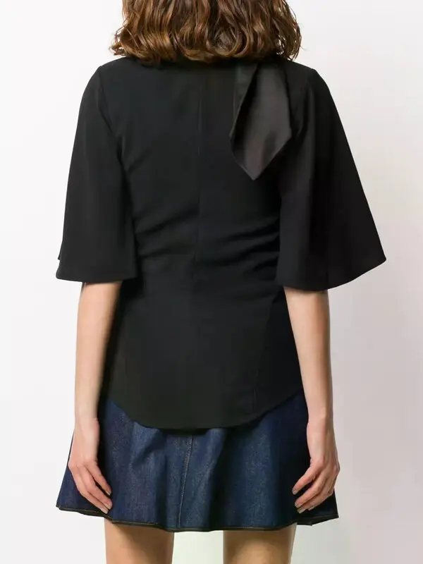 ELLERY Adventure Fantastique Flutter-sleeve Top