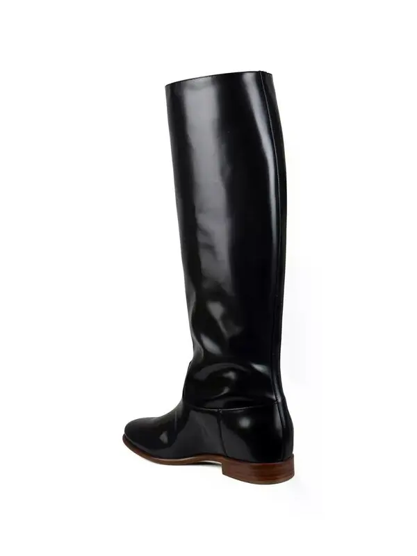 Gabriela Hearst Patent Leather Knee-high Boots