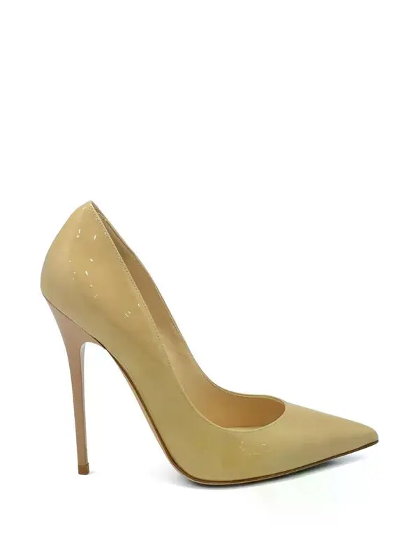JIMMY CHOO Anouk Pointed-toe Heeled Pumps - Neutrals