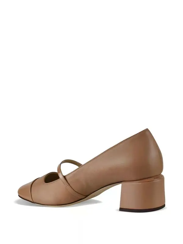JIMMY CHOO Elisa Square-toe Pearl Heeled Pumps