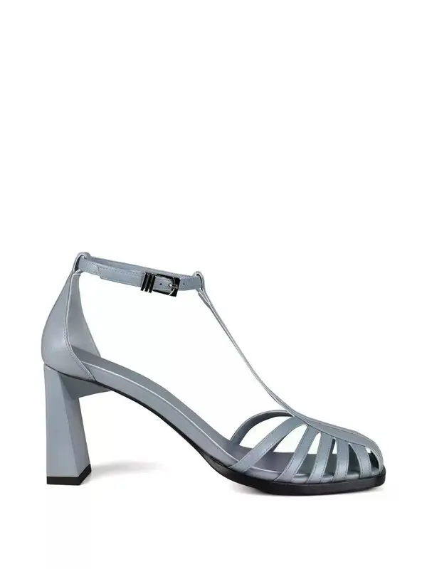 ANEST COLLECTIVE Leather Ankle Strap Sandals