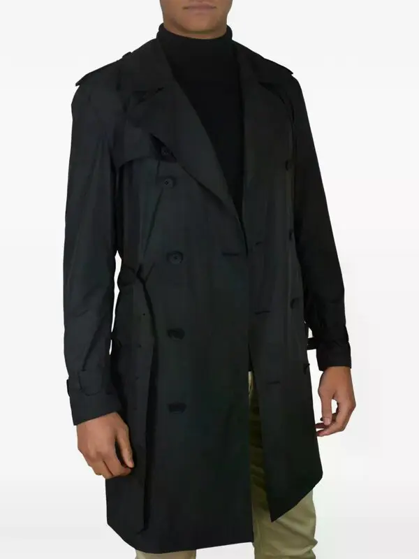 Valentino Garavani Button Closure Belted Trench Coat