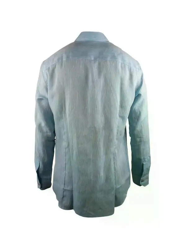 MOORER Buttoned Long-sleeved Shirt