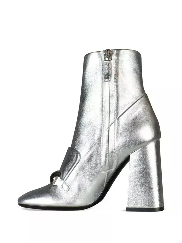 Burberry Brabant Metallic Leather Boots
