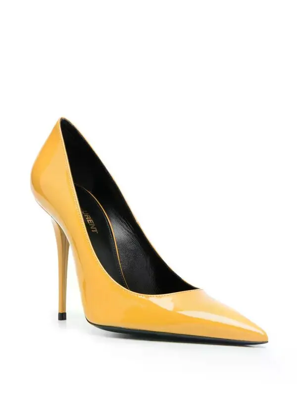 Saint Laurent 110mm Zoe Leather Pumps