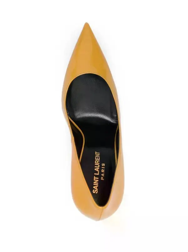 Saint Laurent 110mm Zoe Leather Pumps