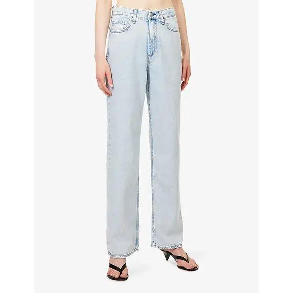 Rag & Bone The Shea Straight-leg Denim Jeans