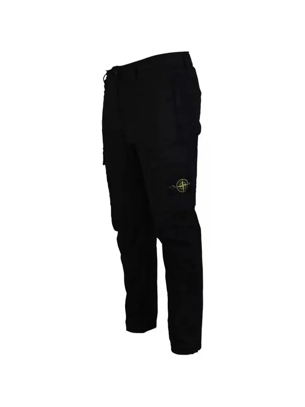 Stone Island Logo Patch Cargo Trousers