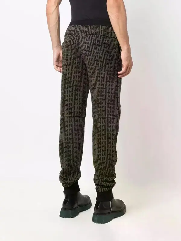 Balmain Monogram-print Track Pants