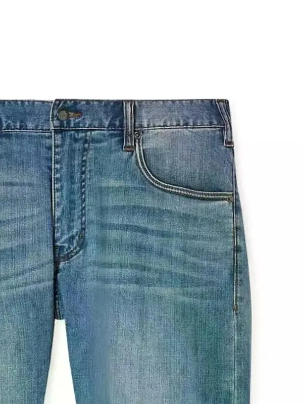 Emporio Armani Faded Wash Five-pocket Jeans